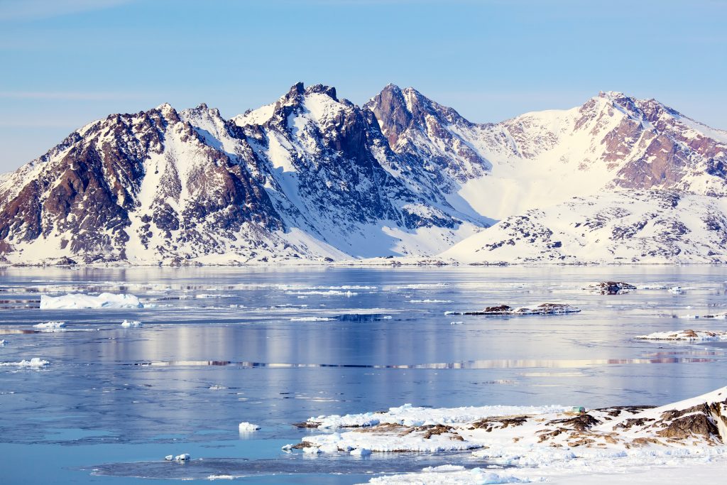 Greenland coastline