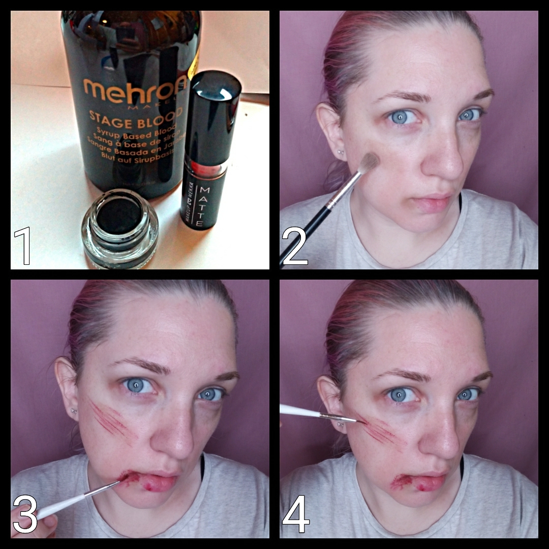 Slik fiksar du halloween-sminka sjølv