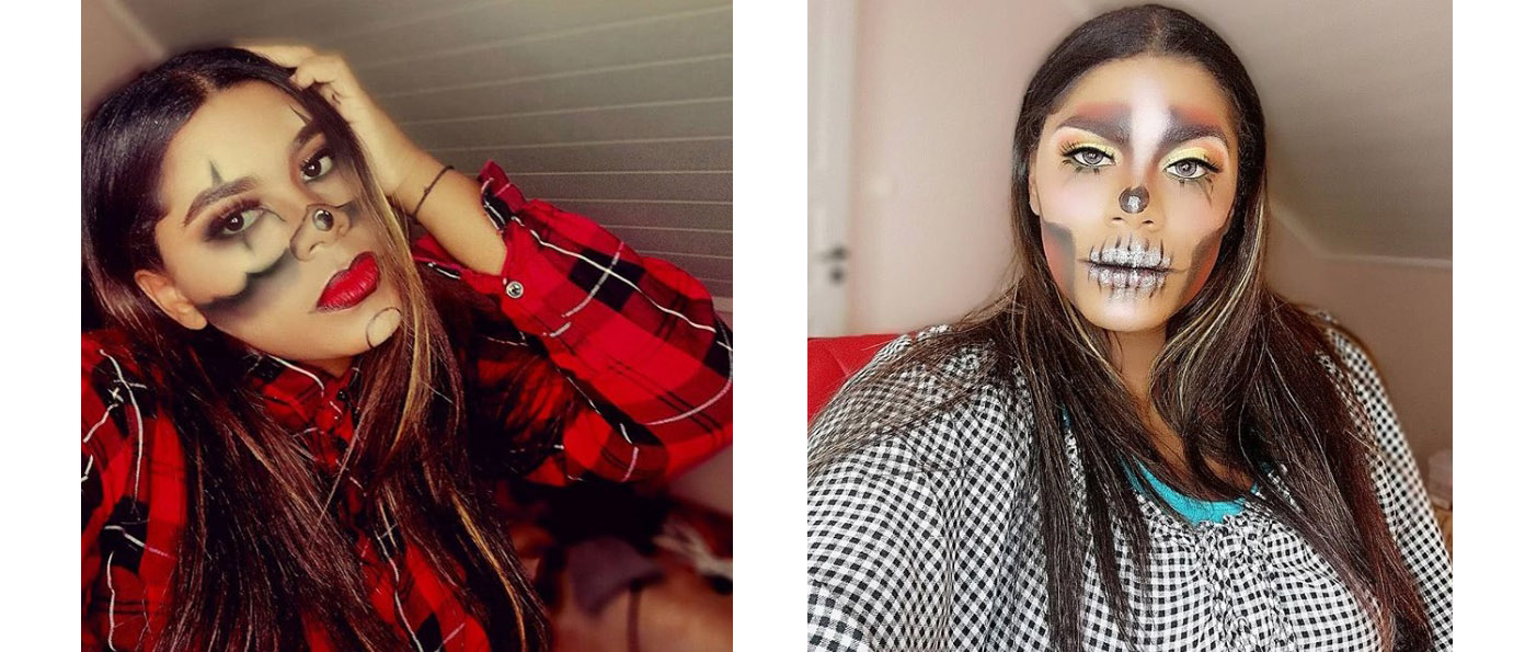 Slik fiksar du halloween-sminka sjølv