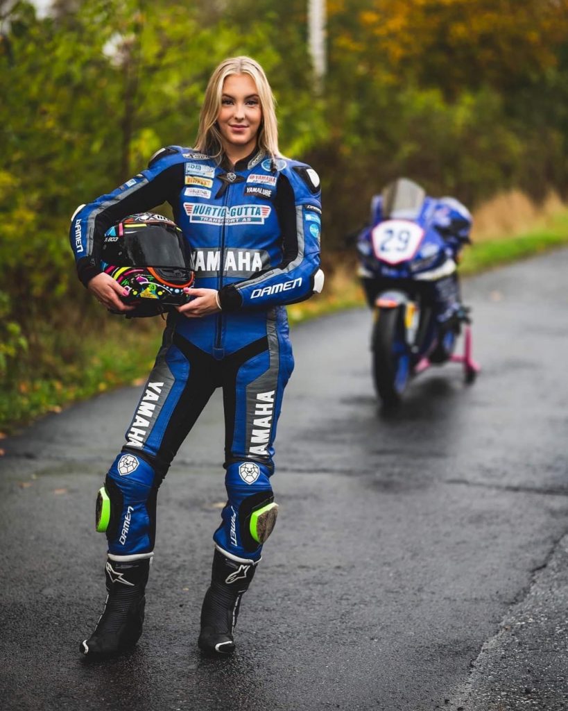 Mia (20) vil verte verdas beste roadracer – og bevise at jenter kan ...