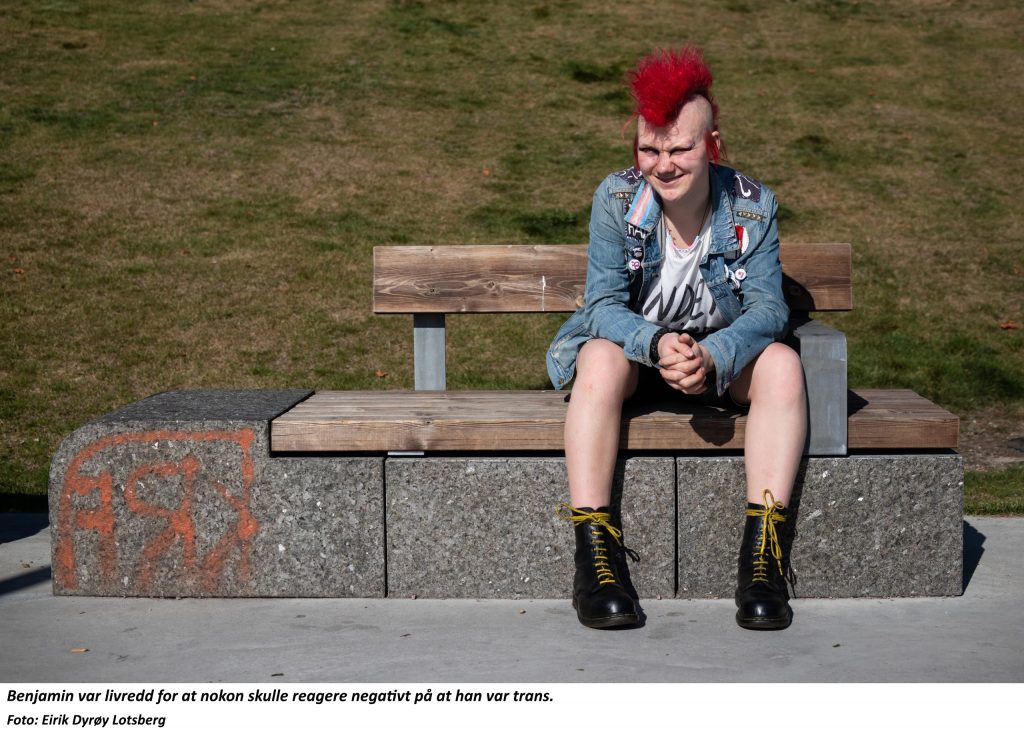 Benjamin kan leve som den han er: – Eg føler meg friare