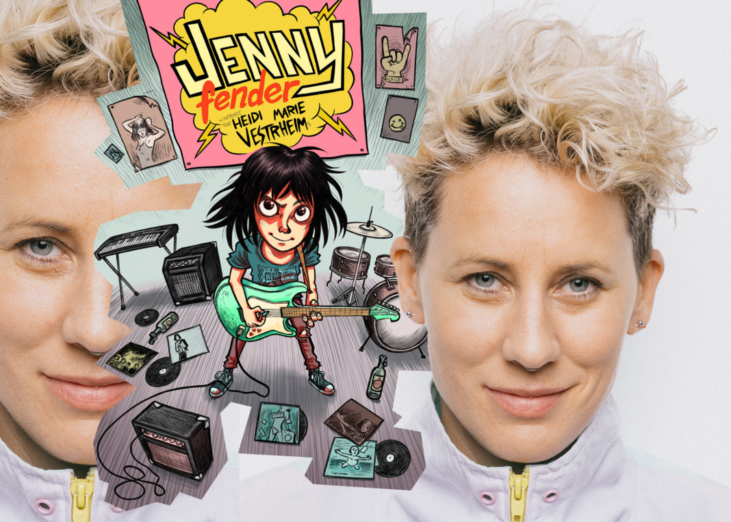 I bokhylla: Heidi Marie Vestrheim er oppkalla etter ein romanfigur