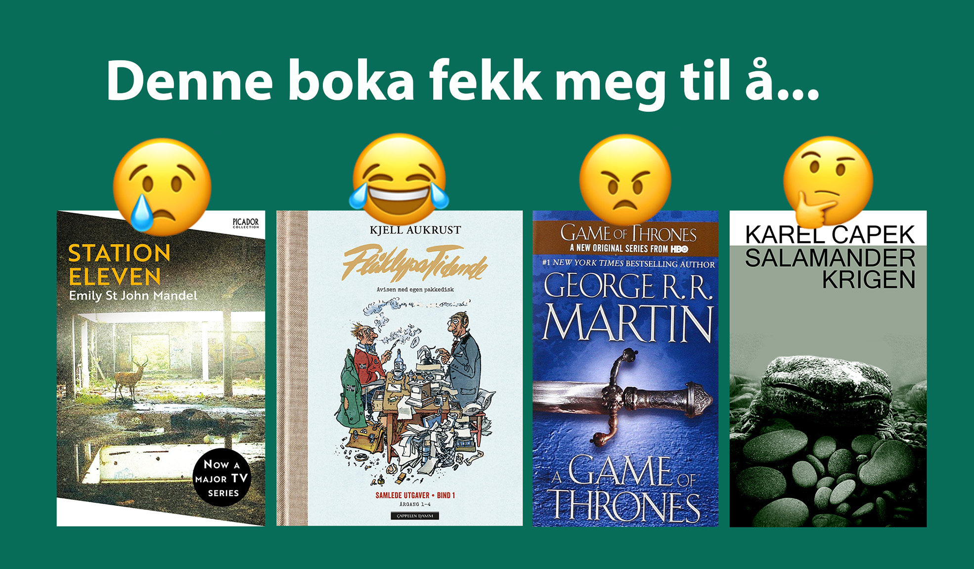 I bokhylla: Christopher Pahle meiner Salamanderkrigen er verdas mest ...