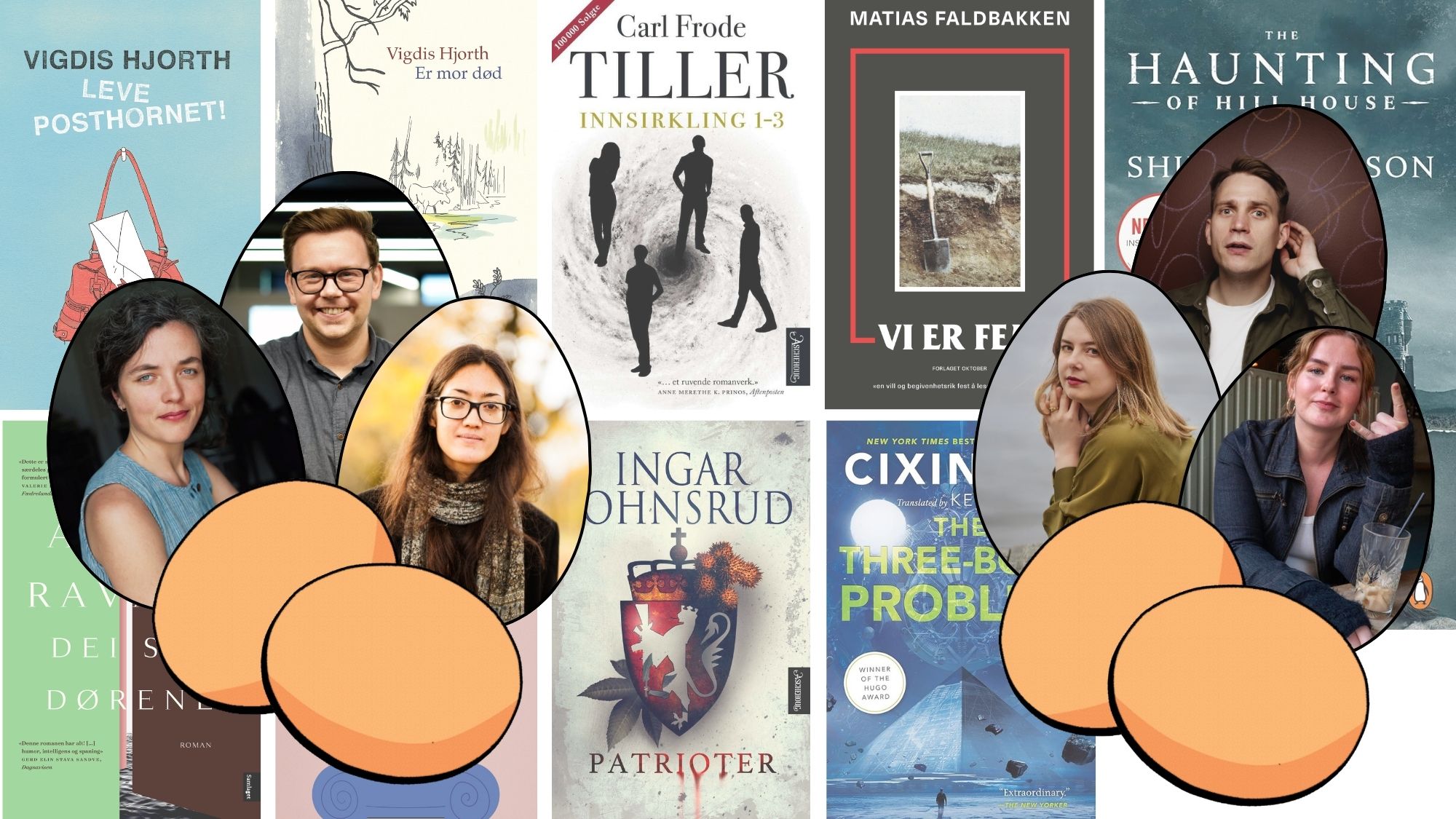 Forfattarane sine boktips til påska