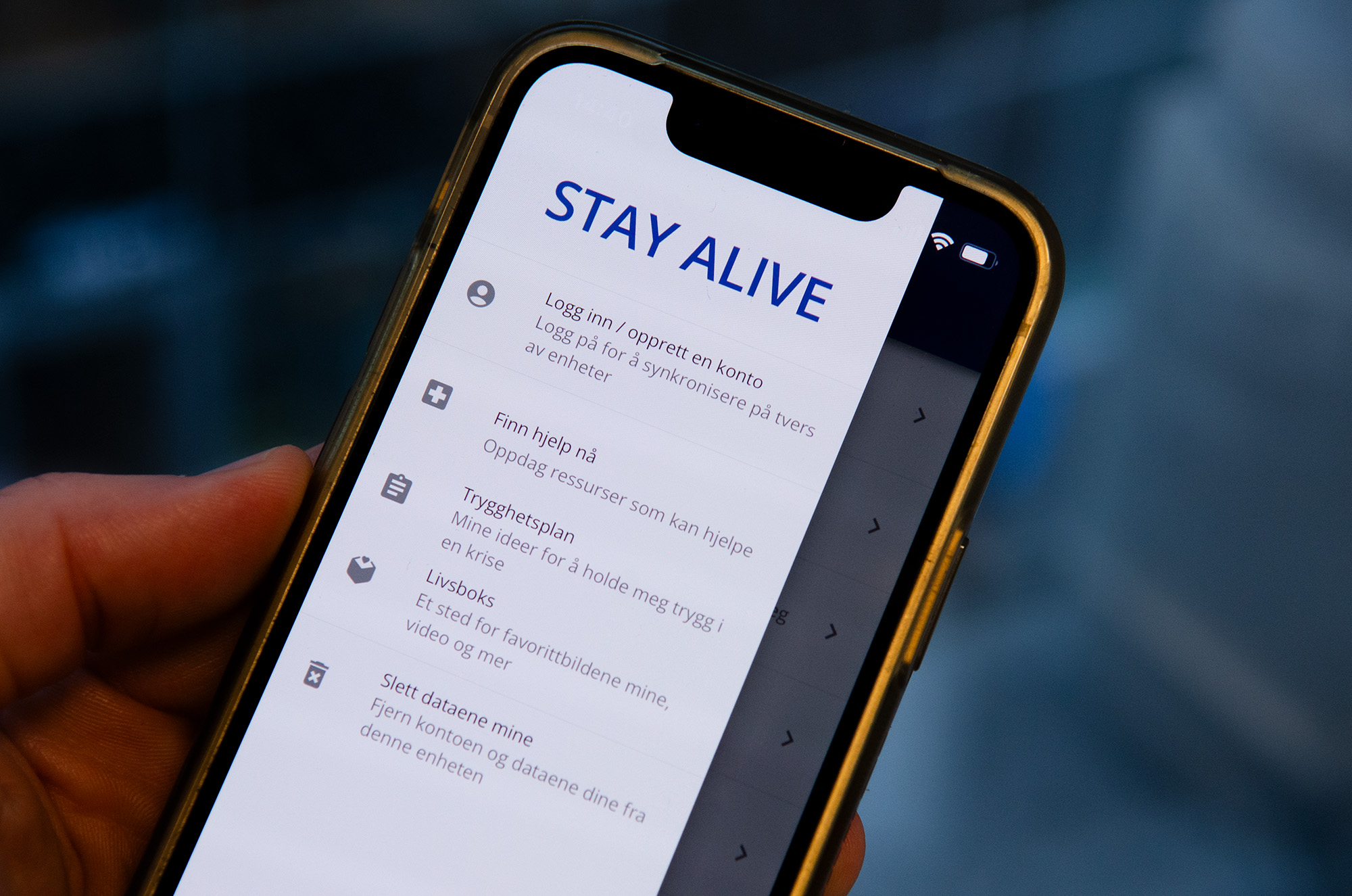 LEVE lanserer norsk versjon av appen Stay Alive