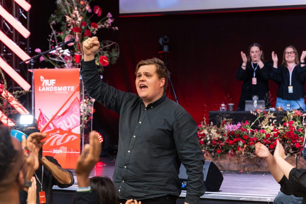 Gaute Børstad Skjervø (29) er ny AUF-leiar