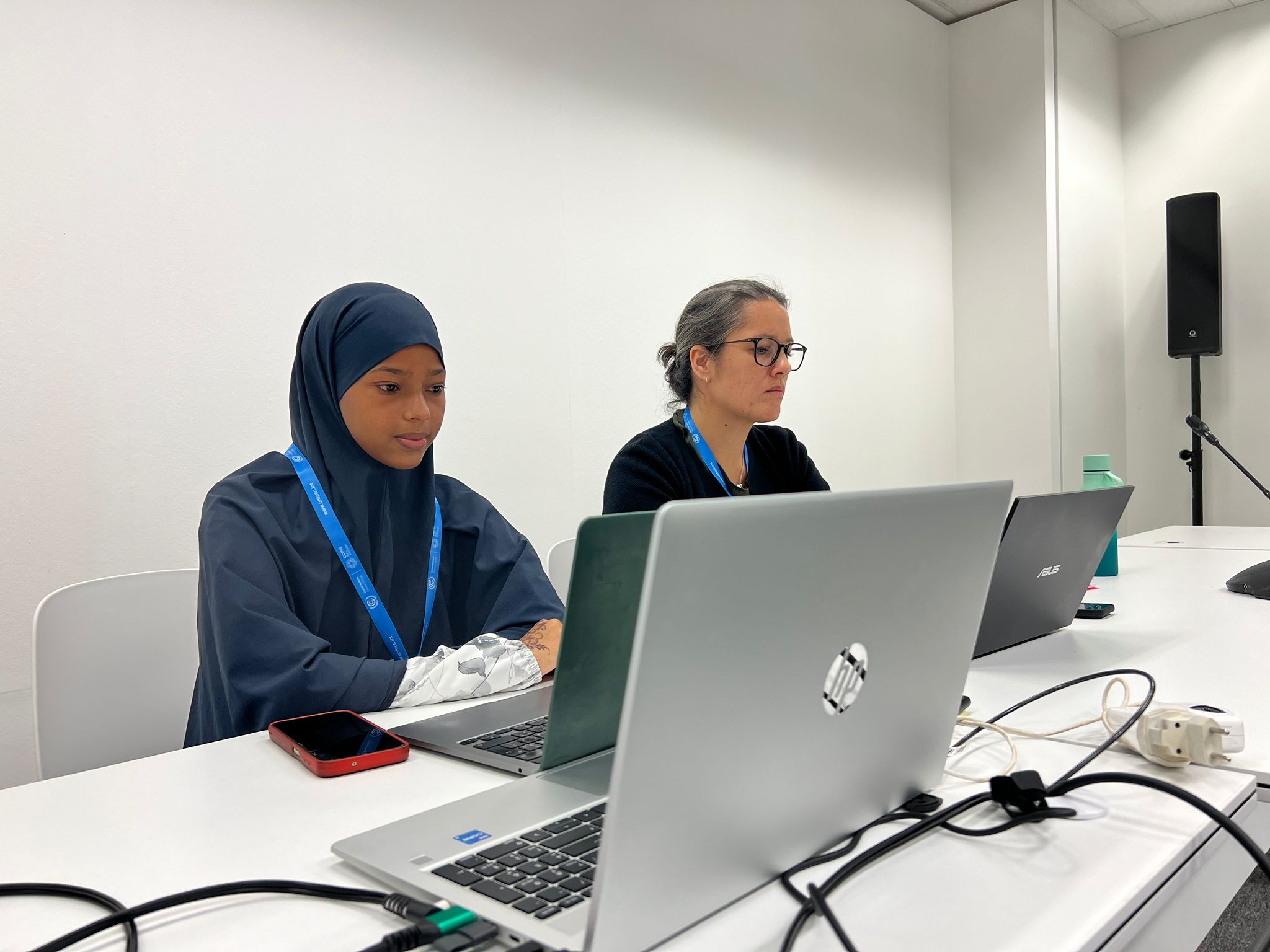 Nafiso (17) er i Baku for å få verdsleiarar til å lytte