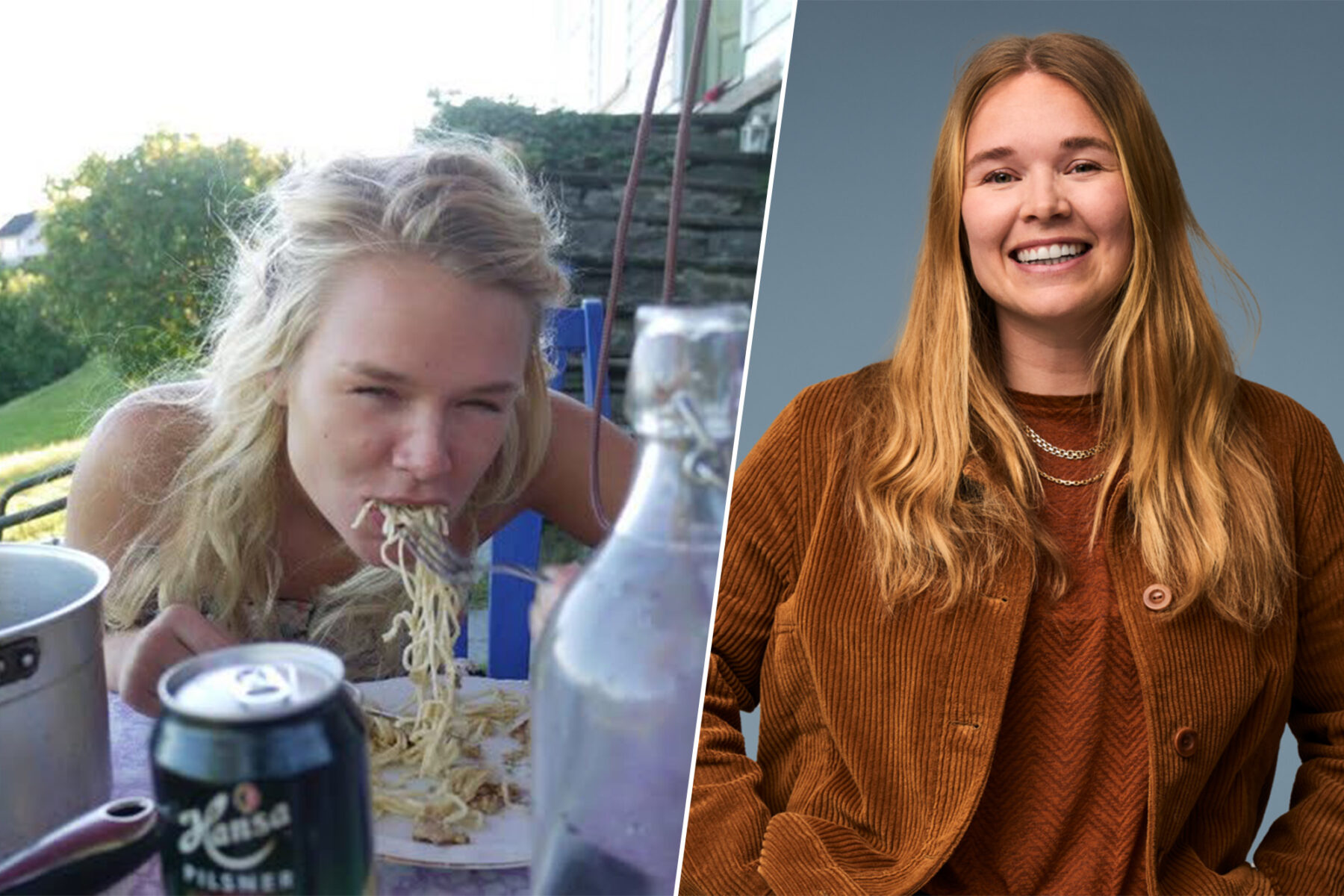 Då eg var 20: Vida Lill jobba på Color Line og blei casta til Paradise ...