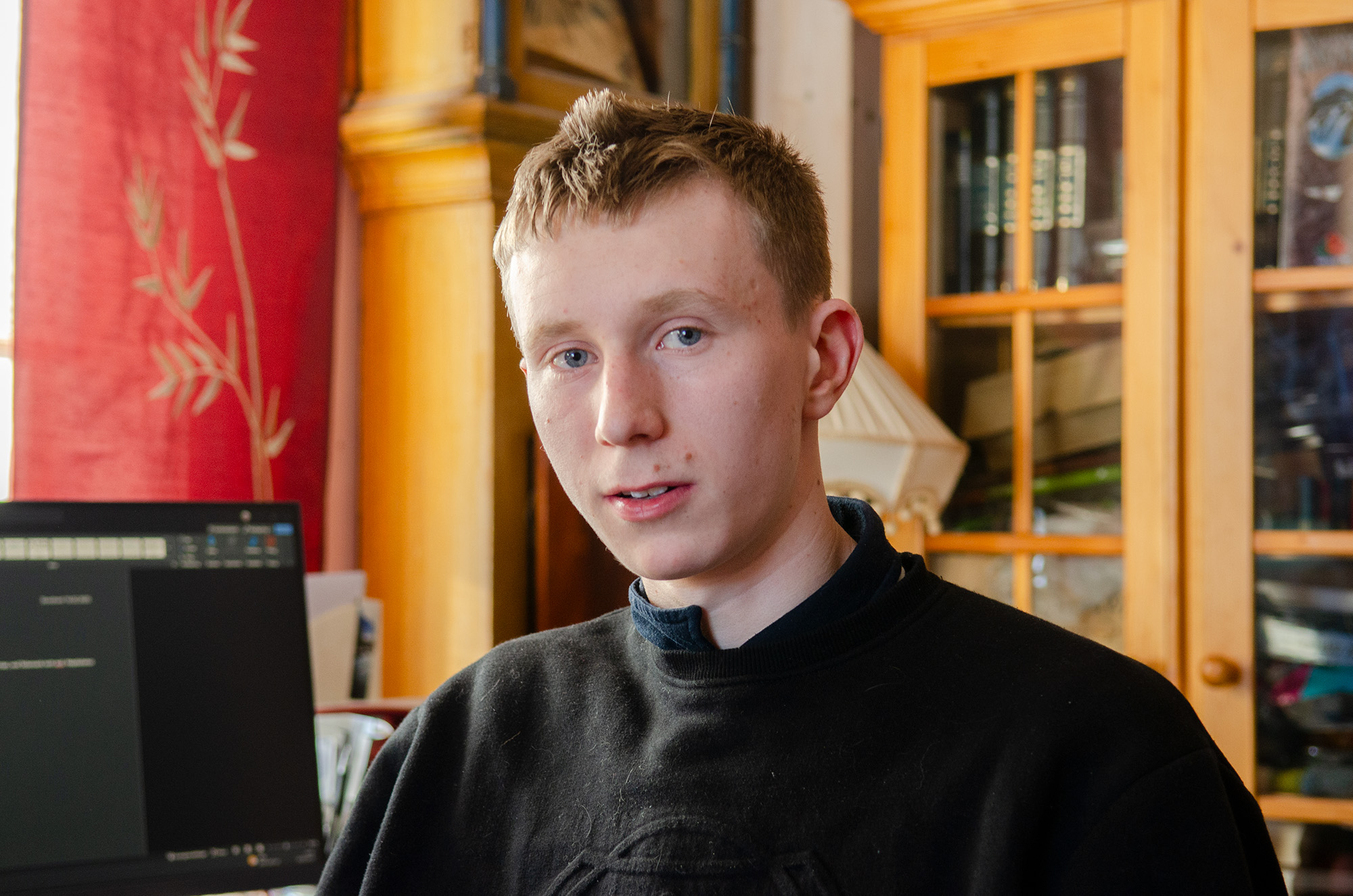 Per Gjermund (17) er ikkje redd for å fortelja om dysleksien i jobbsøknadar