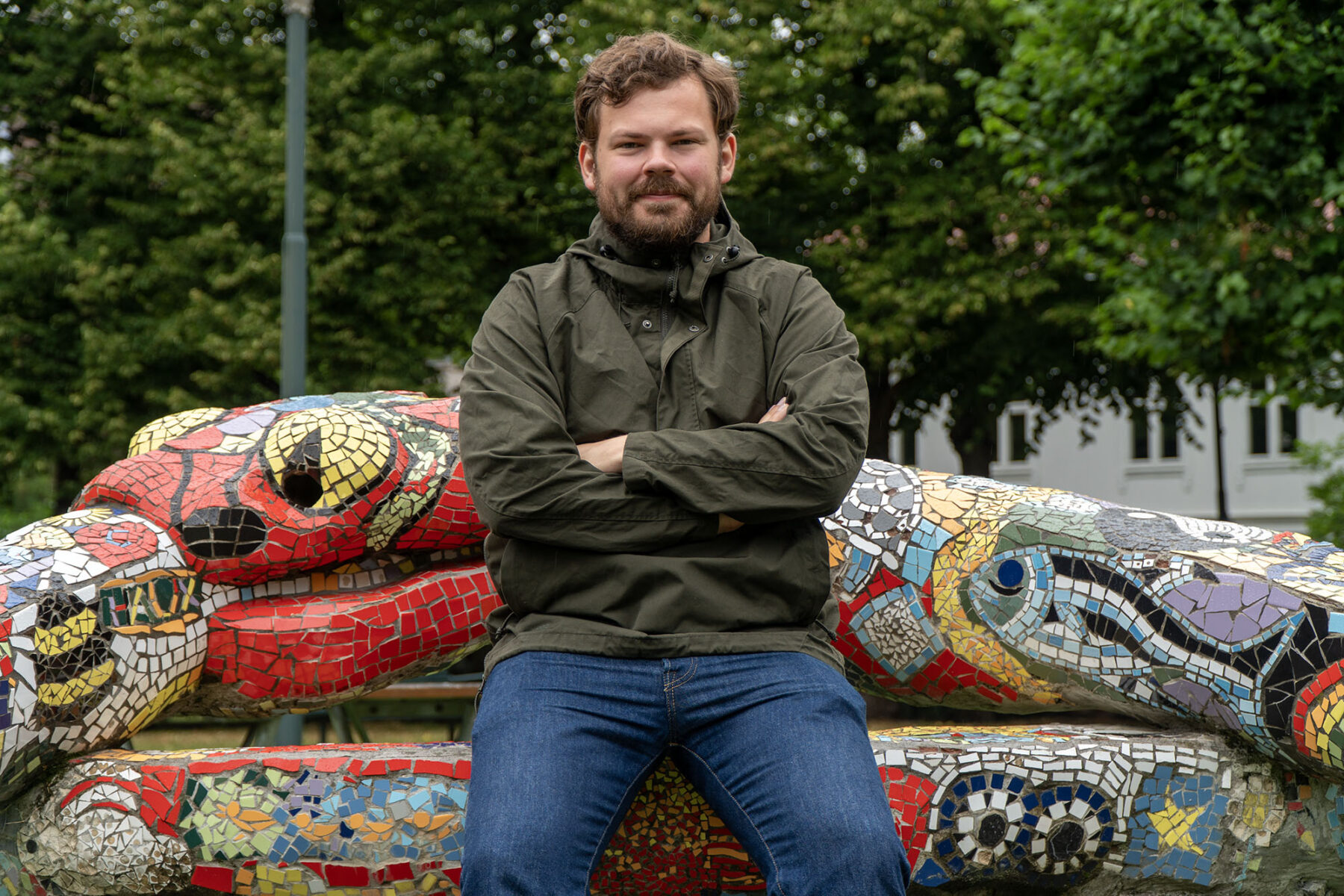 SU-leiar Audun (25) har blått blod og meiner sosialistar må søke makt